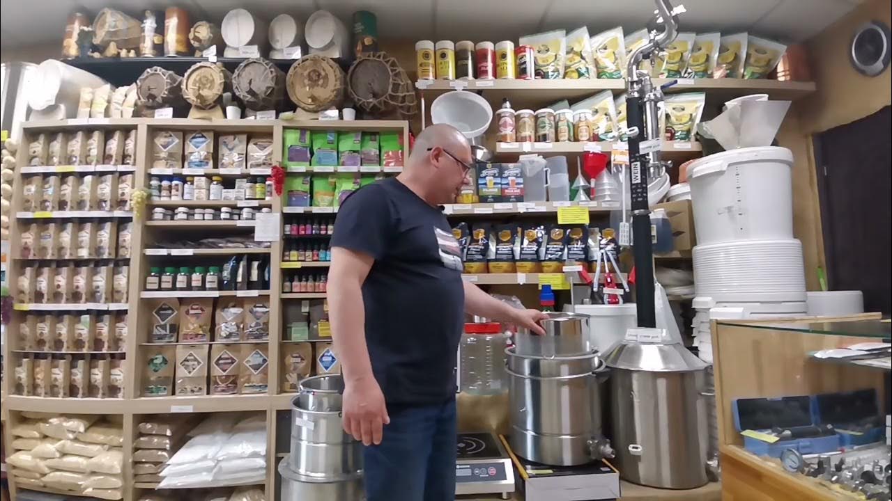 Бункер для солода 37 л - YouTube