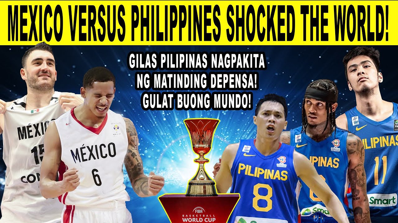 GILAS PILIPINAS vs MEXICO - Supalpal kay Thompson ang Mexico! 2k ...