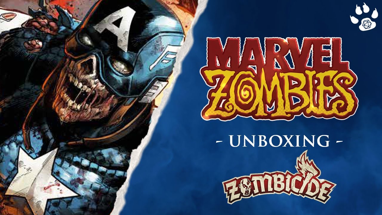 MARVEL ZOMBIES - Zombicide - UNBOXING - Band of Badgers - YouTube
