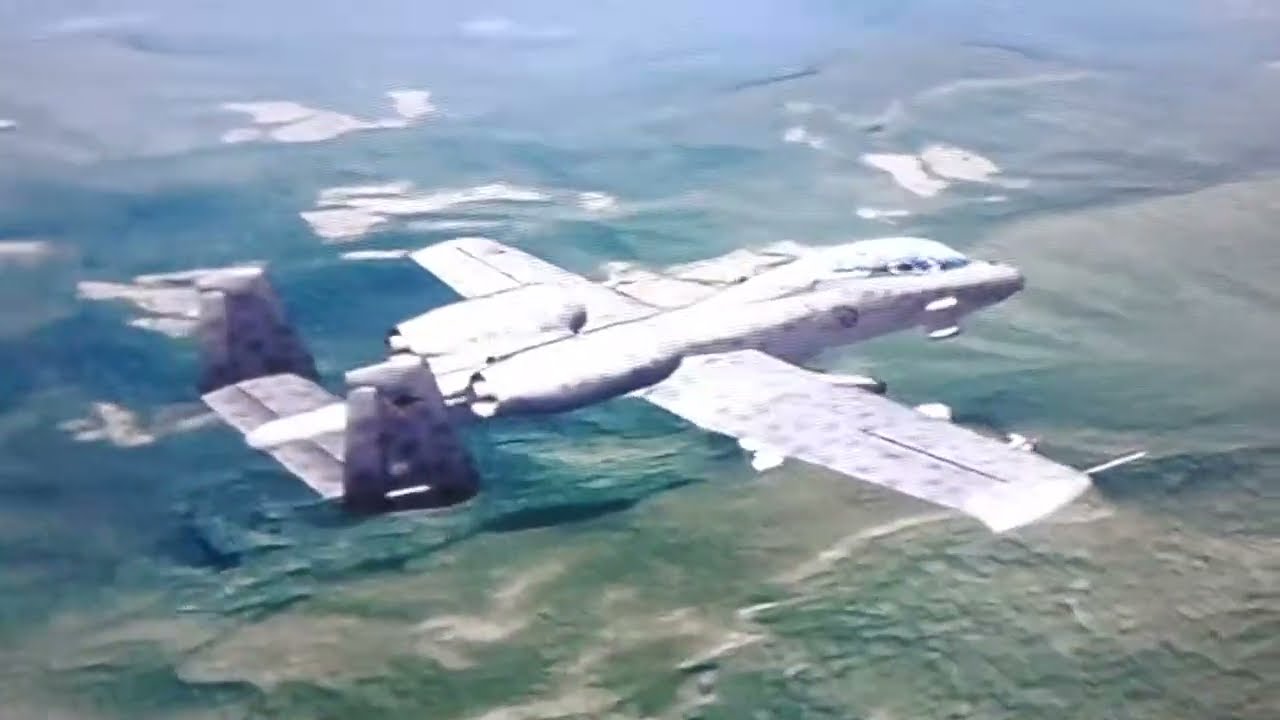 Fairchild Republic YA-10B Thunderbolt II - Operation Doodlebug - YouTube