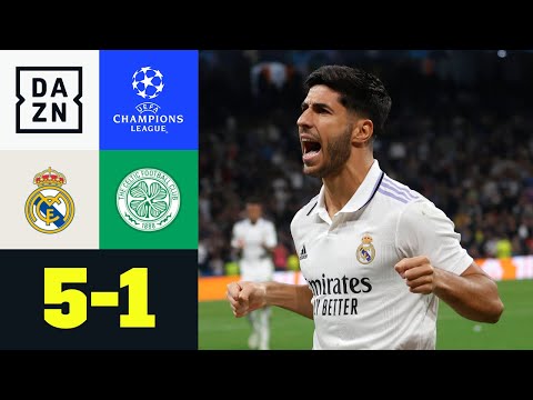 Königliche zaubern zum Abschluss: Real Madrid - Celtic Glasgow 5:1 | UEFA Champions League | DAZN