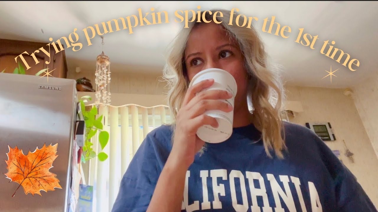 Trying Pumpkin Spice For The 1st Time🍁 - YouTube
