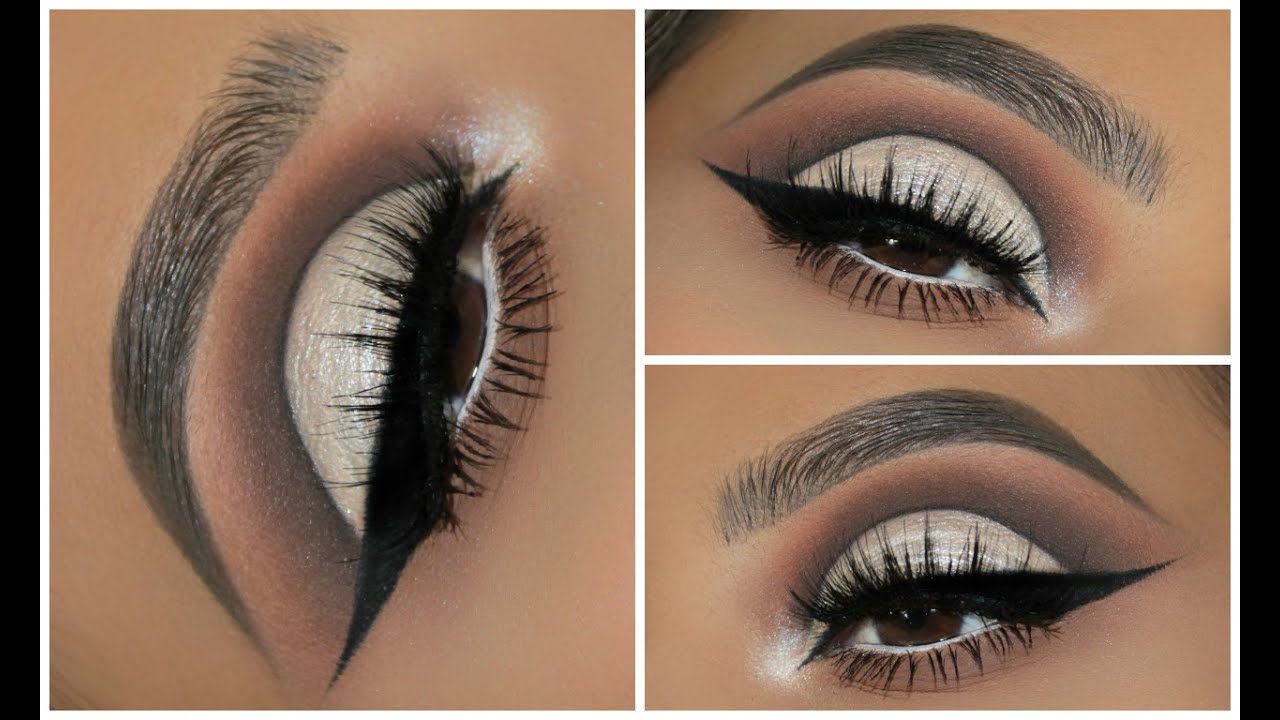 A Rounded Crystal Cut Crease - YouTube