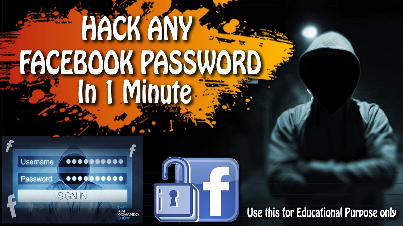 How to get any facebook password | How to hack fb account password in 1 ...