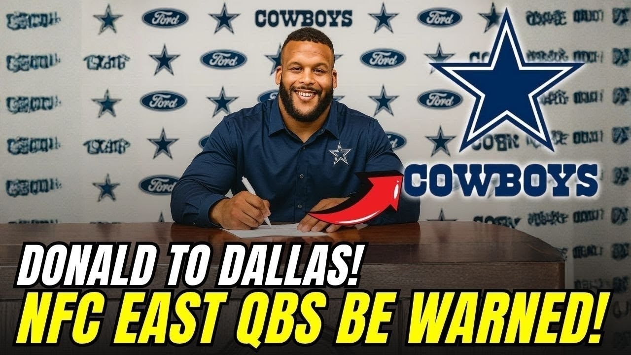 WALL OF POWER — Aaron Donald SIGNS and PROMISES QB HUNT in NFC ...