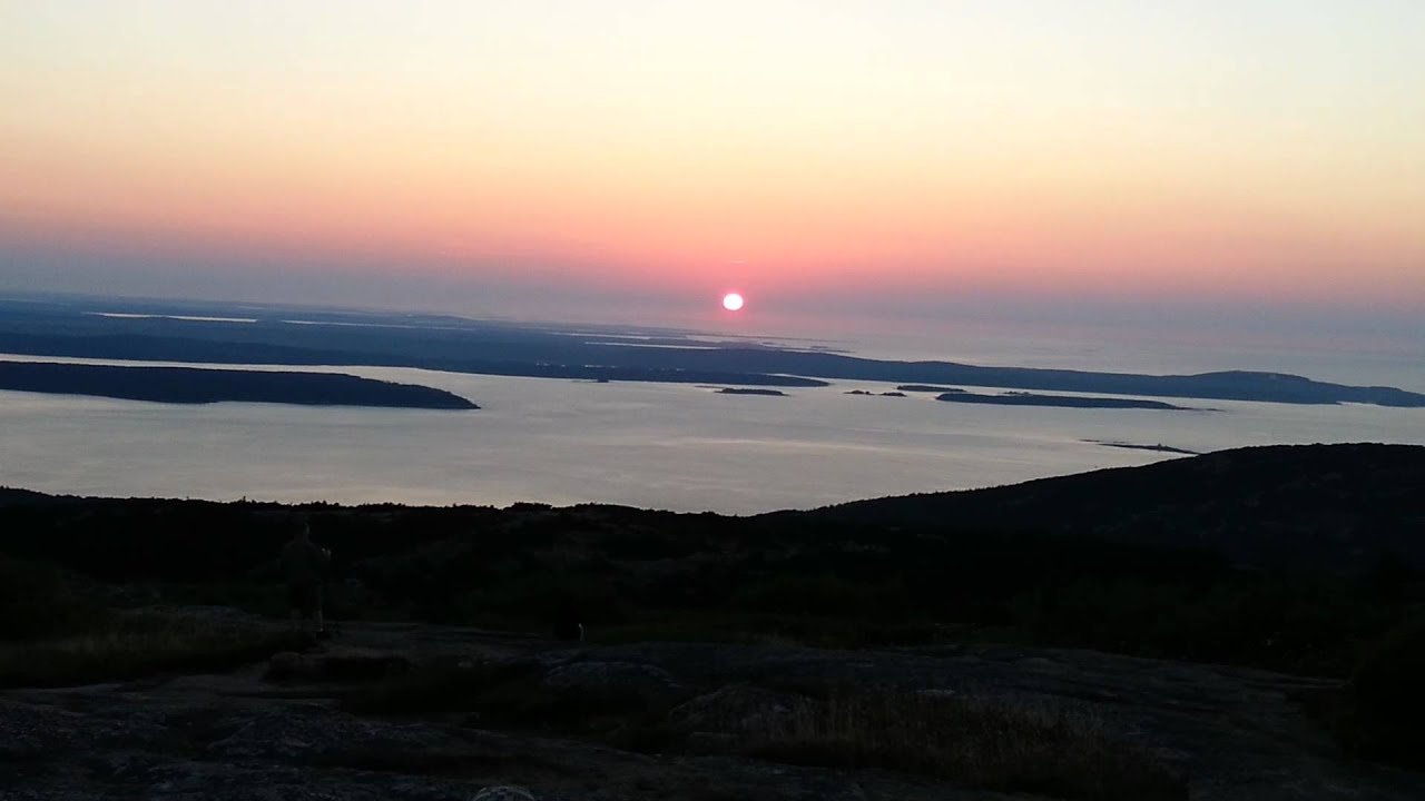 First sunrise of the usa - YouTube