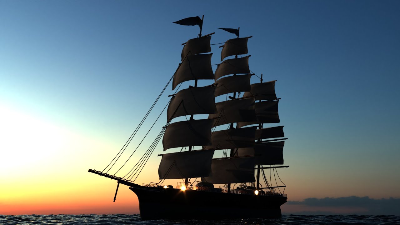 TyFlow VFX Scene - Ropes & Cloth Simulation Download - YouTube