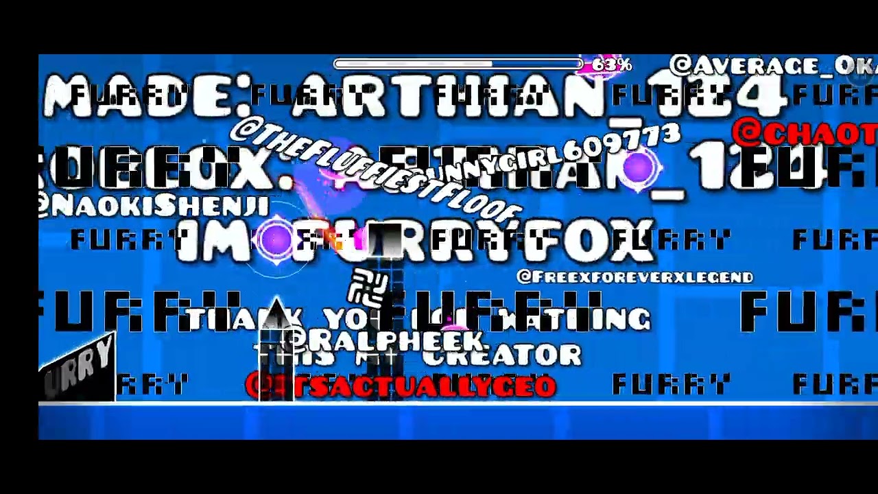 Roblox: Geometry dash 2.2 (count of furry) - YouTube