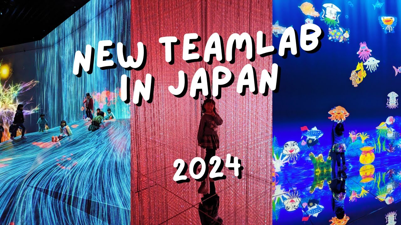 NEWEST TeamLab in Tokyo - teamLab Borderless Azaubudai Hills - YouTube