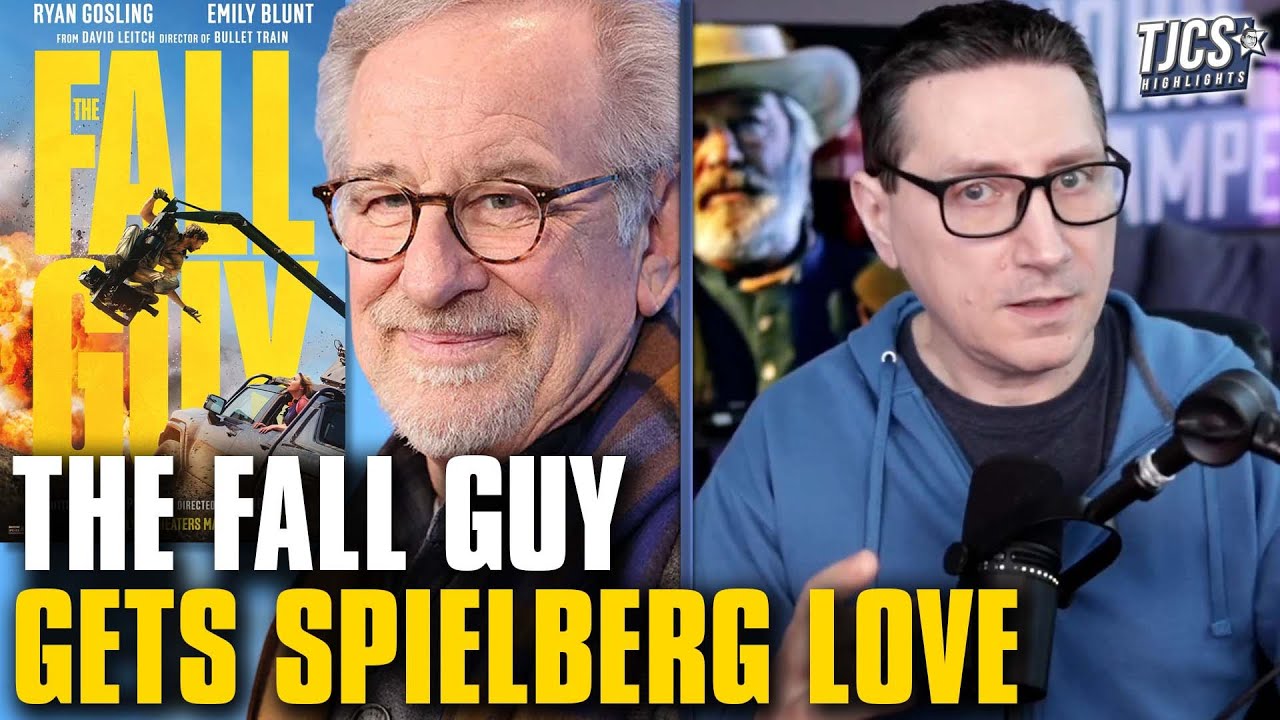 Steven Spielberg Loves Ryan Gosling’s The Fall Guy - YouTube