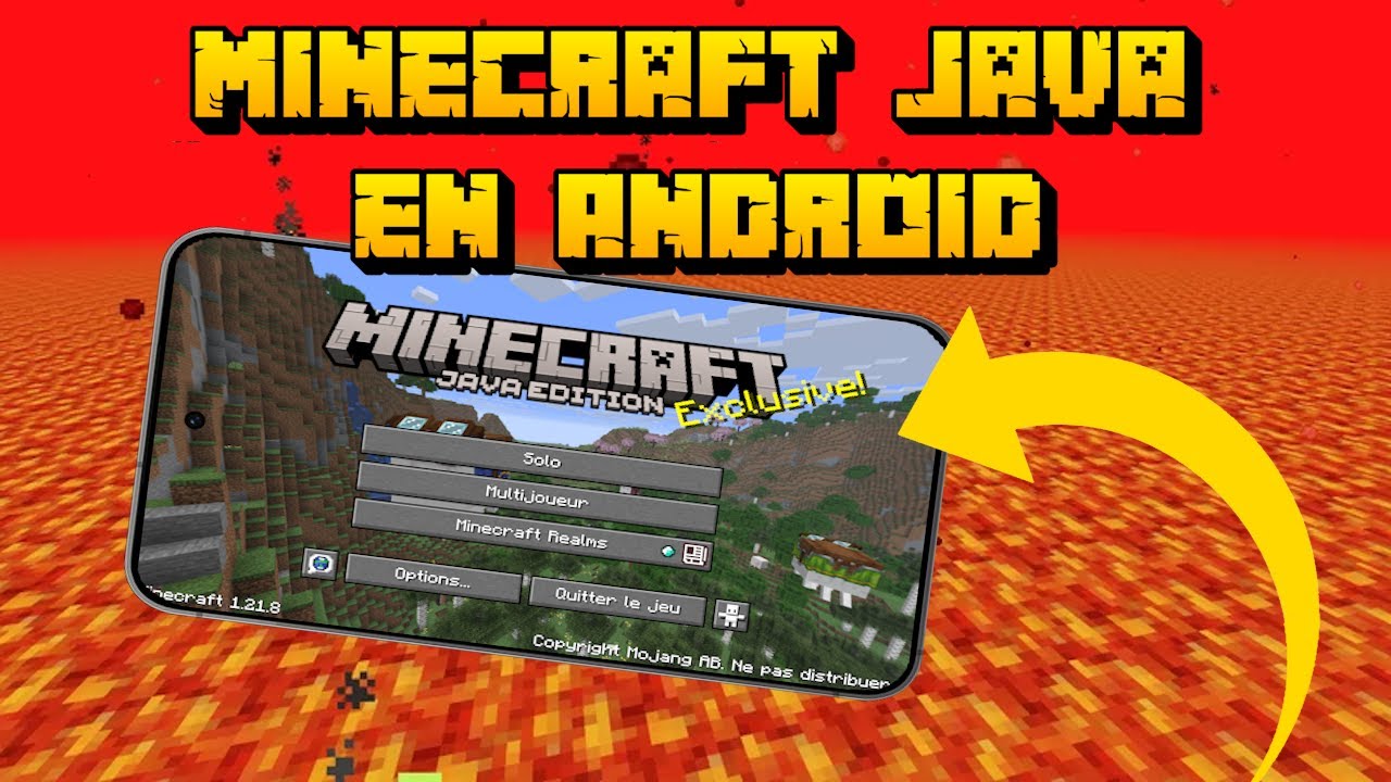 ¡Juega Minecraft Java en tu CELULAR Android! 😱 Guía completa 2025 - YouTube