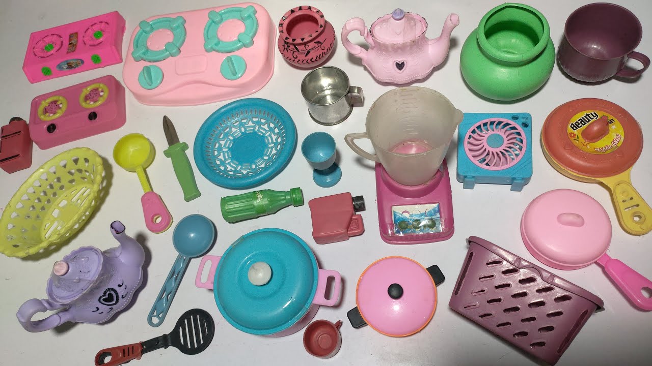 4: 05 Minutes Satisfying With Unboxing Cute Mini Cooking Set Collection ...