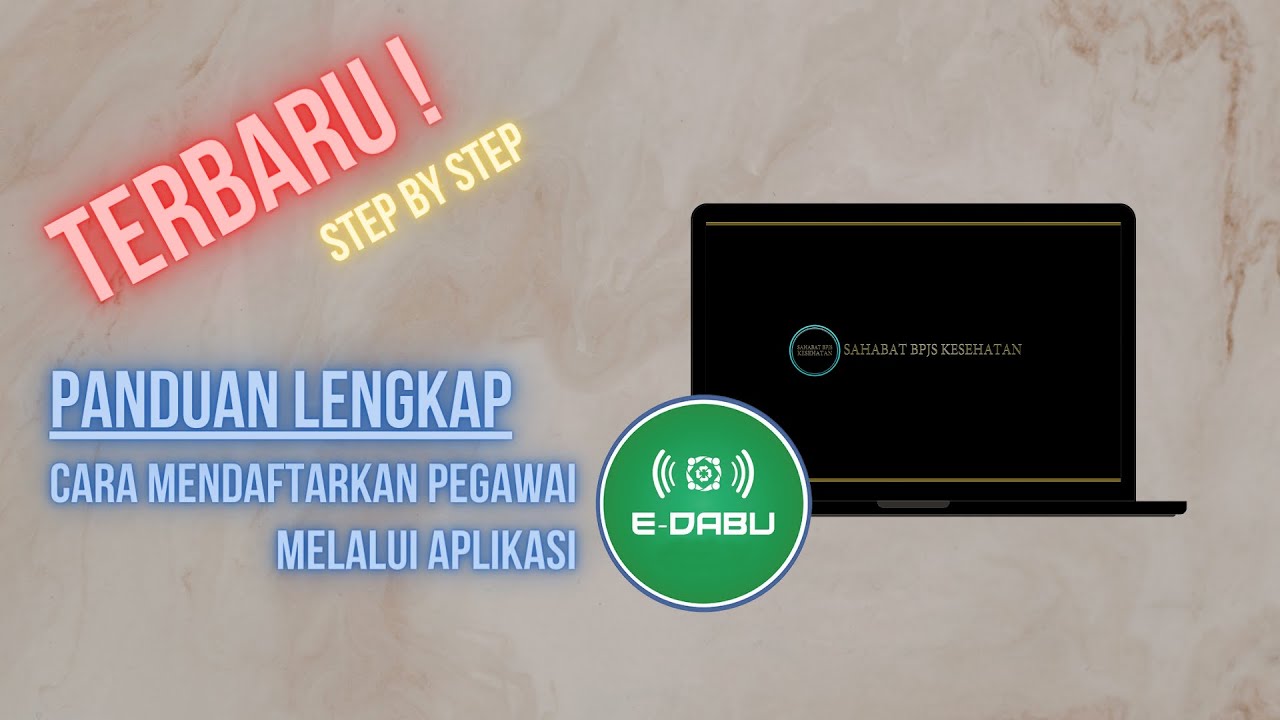 TERBARU! cara mendaftarkan pegawai baru melalui aplikasi edabu - YouTube