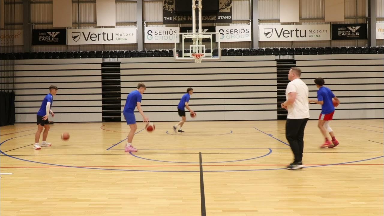 Basketball Dribbling Skills Activity: King of the Ring - YouTube
