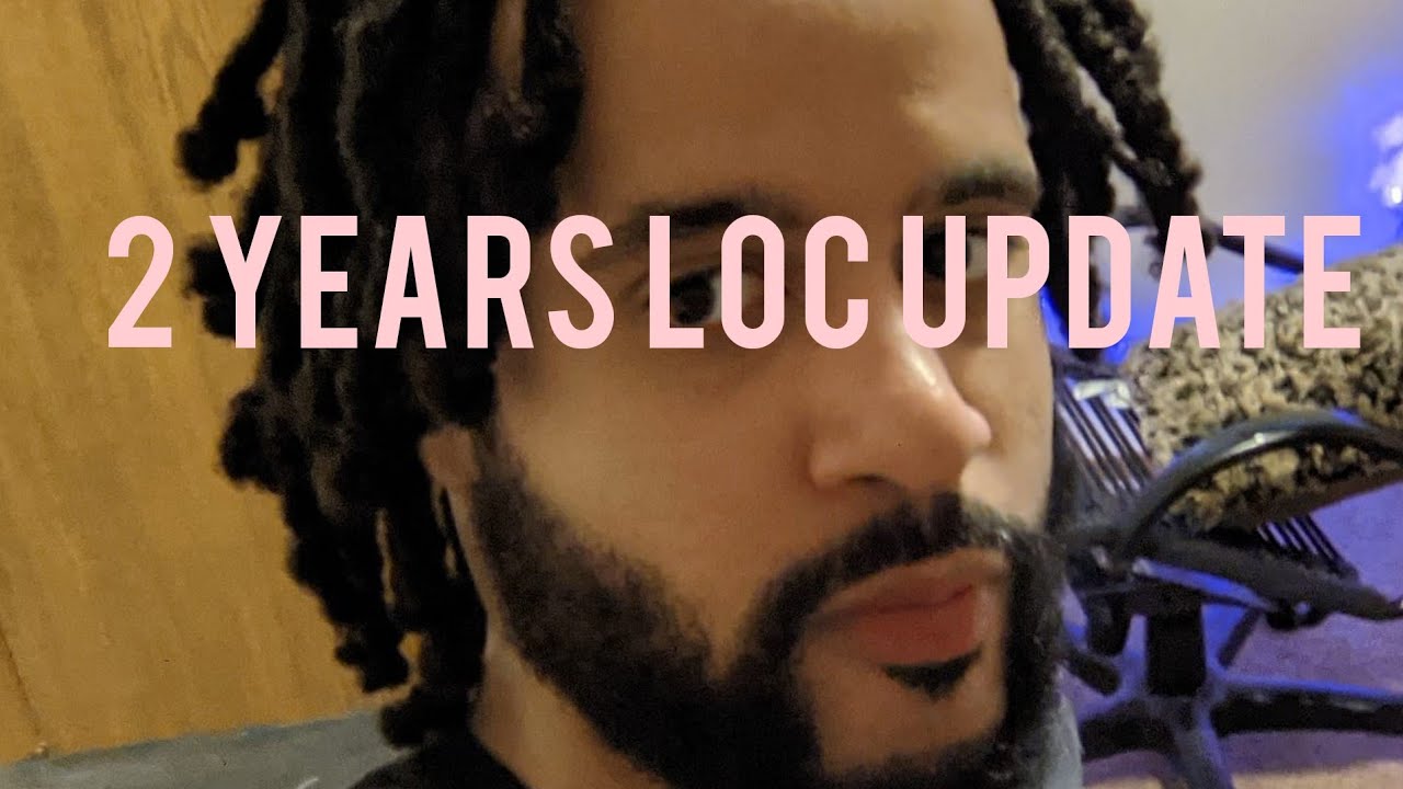 Men's Loc Journey - 1 Year to 2 Years Loc Update (Photos & 360 View ...