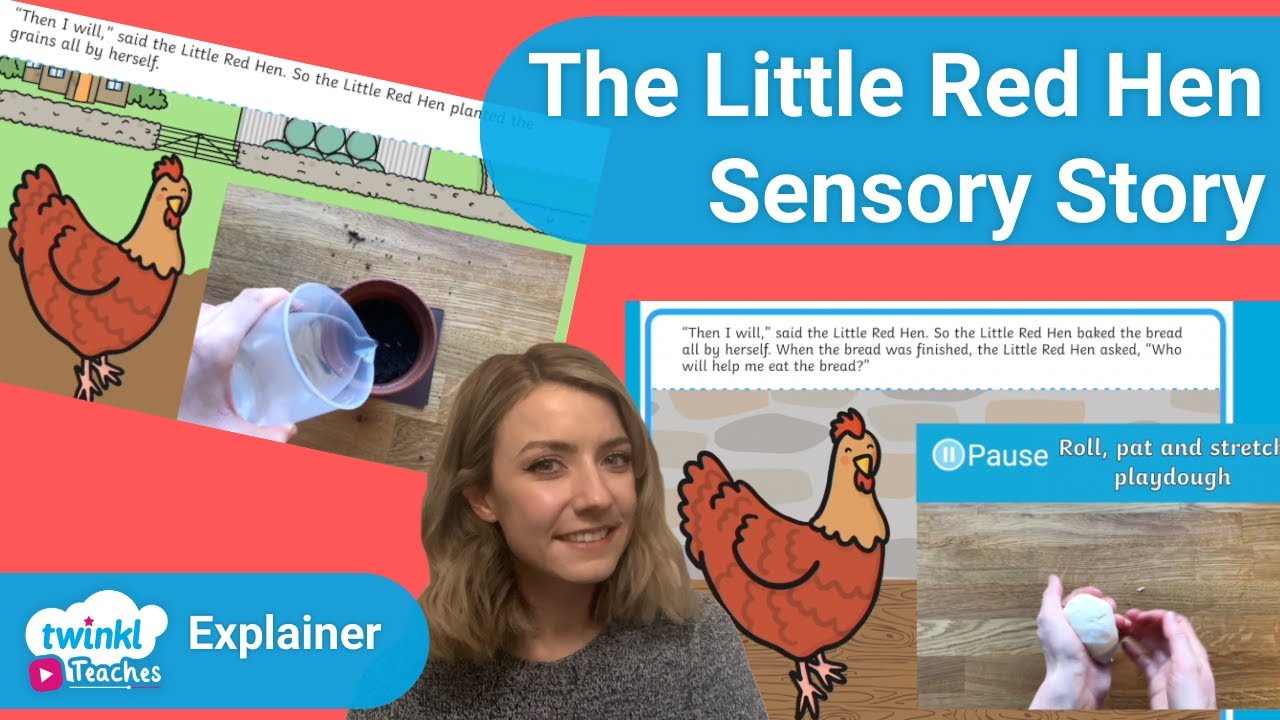 Little Red Hen Sensory Story - YouTube