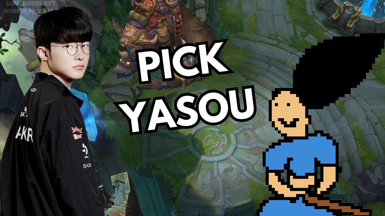 NUNCA TE METAS CON FAKER CUANDO PICKEA UN YASUO - YouTube