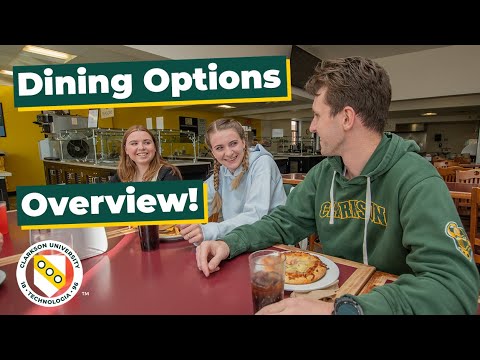 Campus Dining Tour At Clarkson University! - YouTube