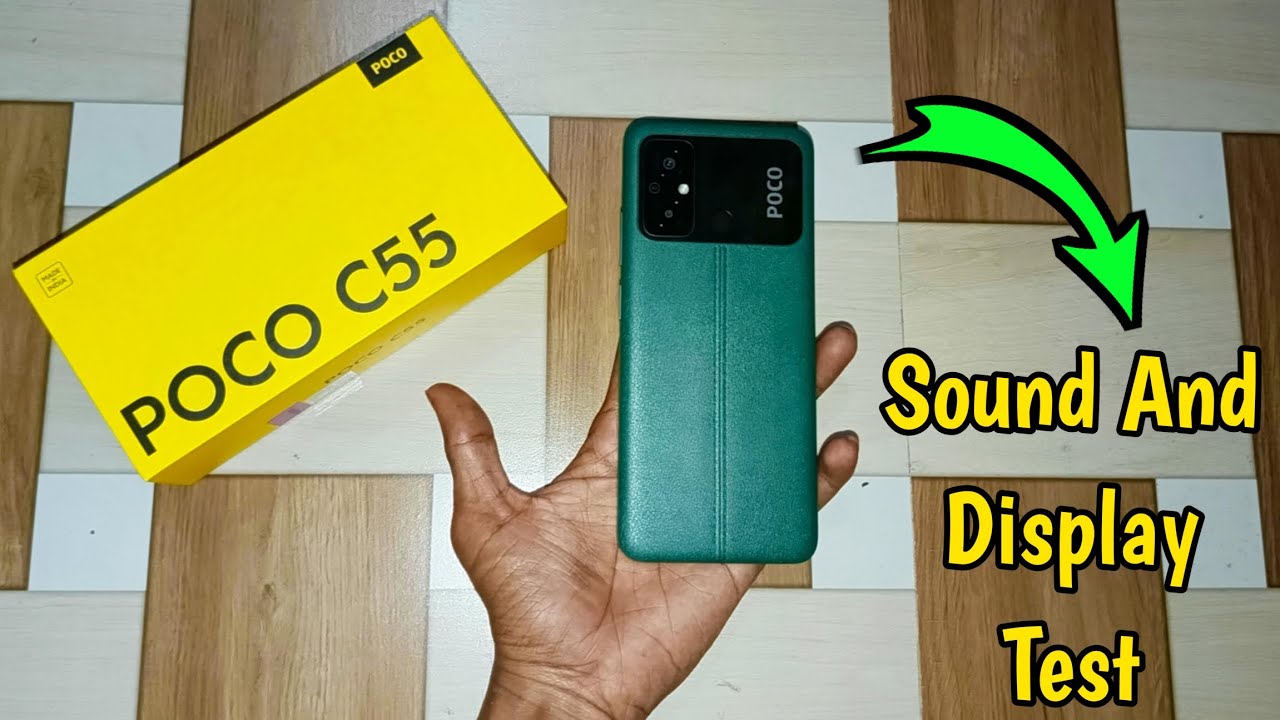 Poco c55 Sound Test - Poco c55 Display Test - Poco c55 Video & Sound ...