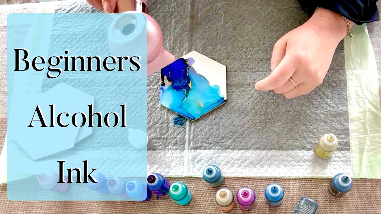#403 Beginners Guide To Alcohol Ink! #ink #art - YouTube