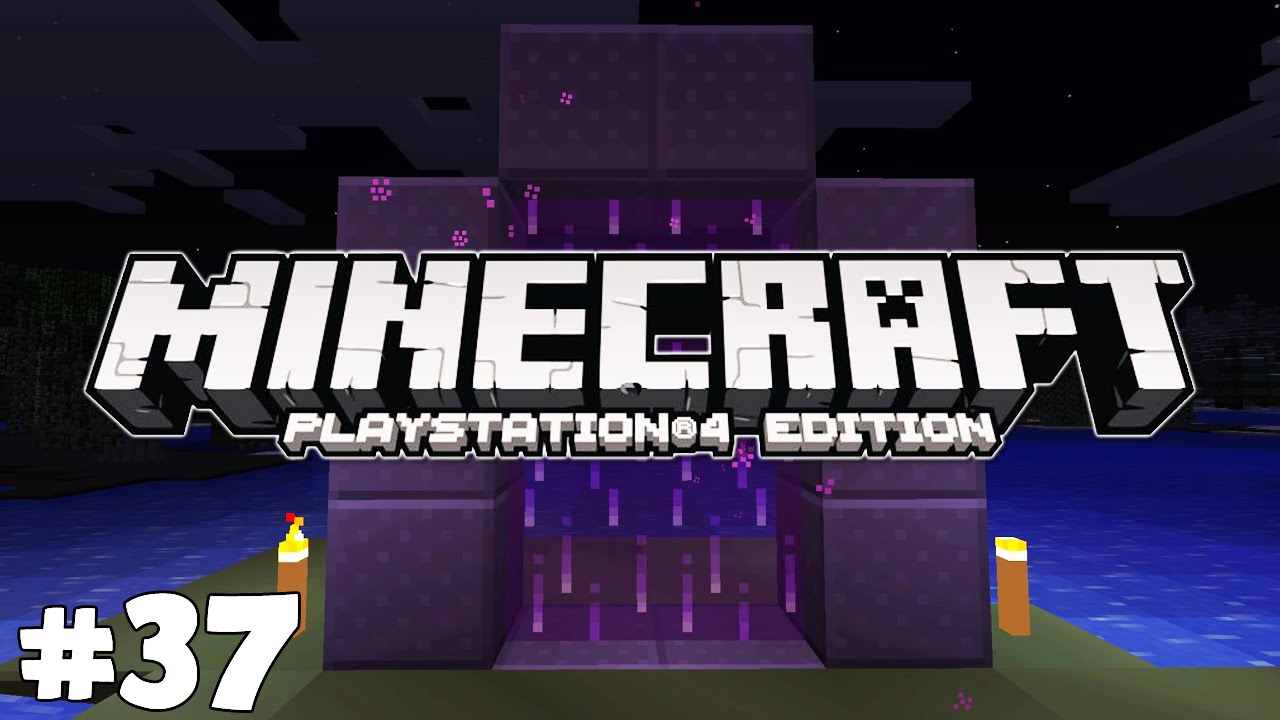 Minecraft PS4 - THE NEW NETHER PORTAL!? - Survival [37] - YouTube