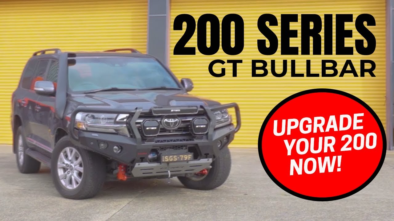 200 Series Bull Bar - Rockarmor GT - YouTube