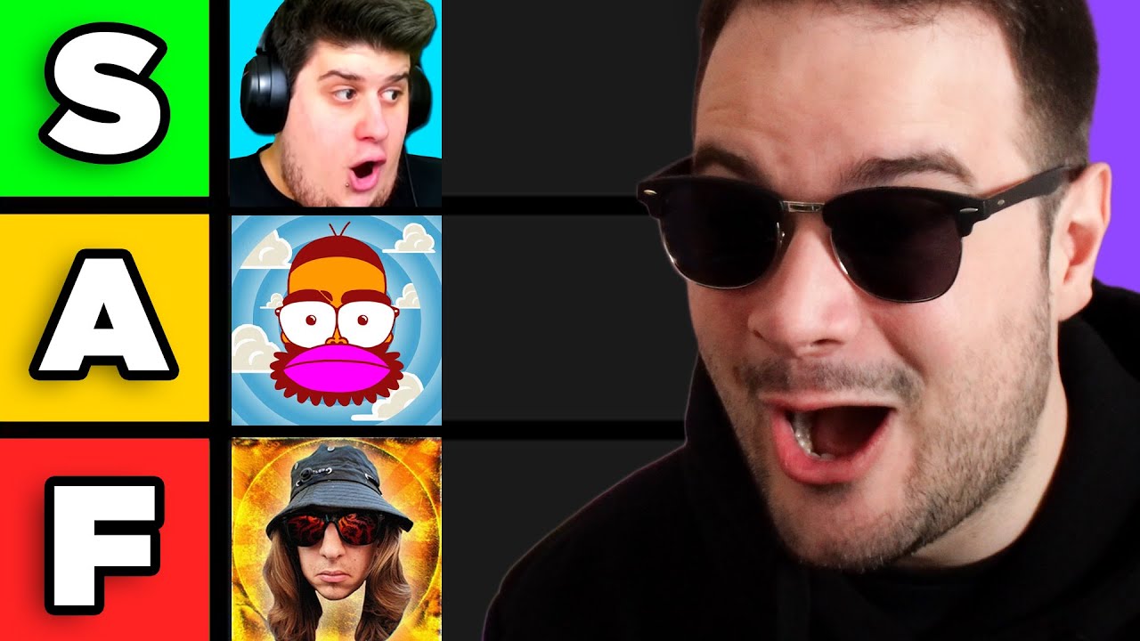 🔴 La TIER LIST Definitiva dei GAMER ITALIANI - YouTube