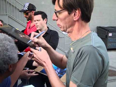 RAMMSTEIN SIGNING AUTOGRAPHS - YouTube