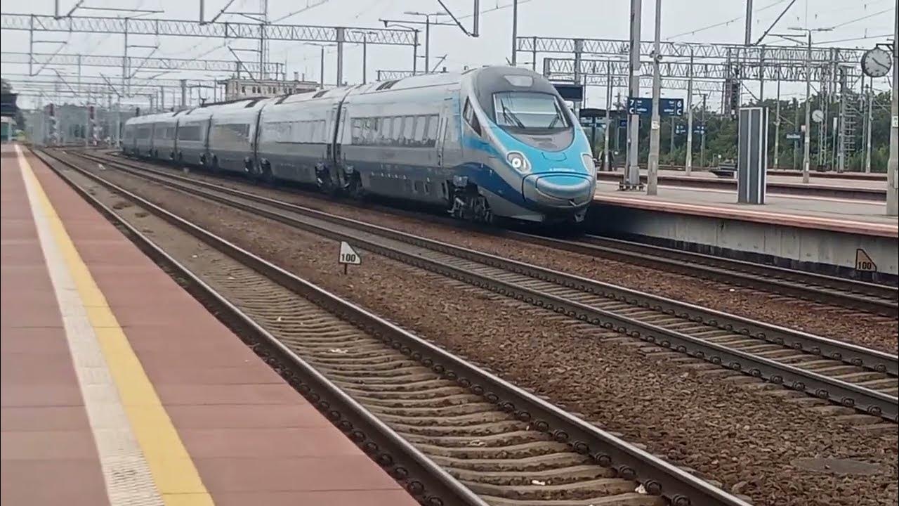 POCIAGI NA STACJI GDYNIA GŁÓWNA - YouTube