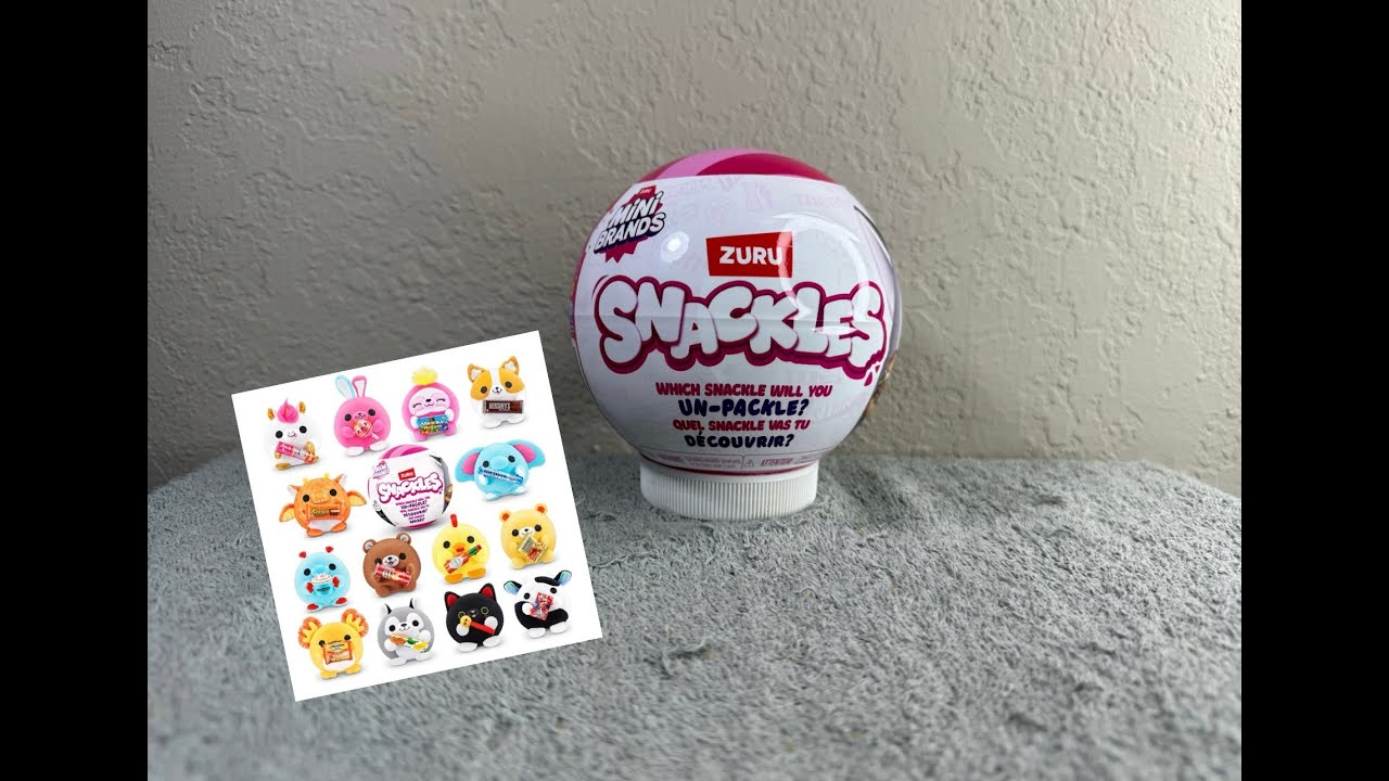 Zuru Mini Brands Snackles Unboxing - YouTube