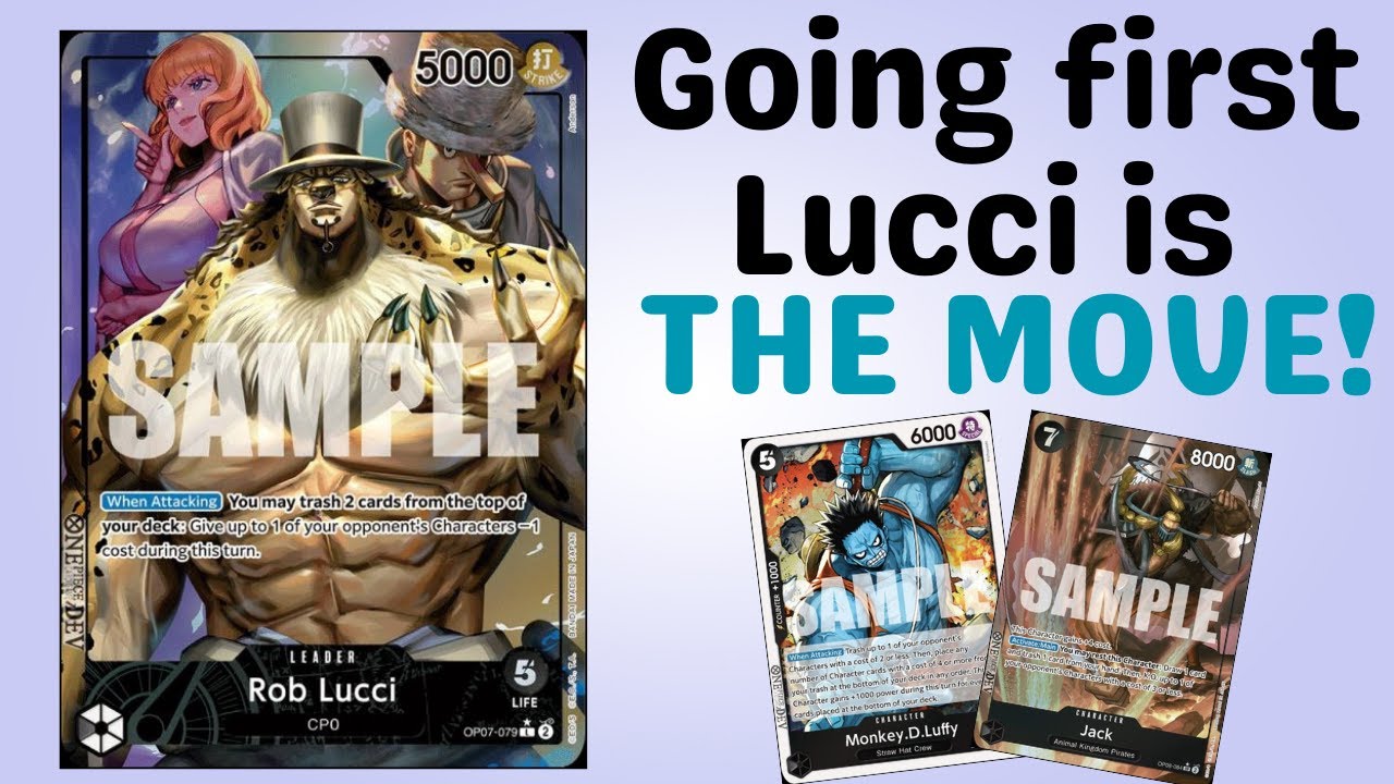 Best OP08 Lucci deck list and feature match - YouTube
