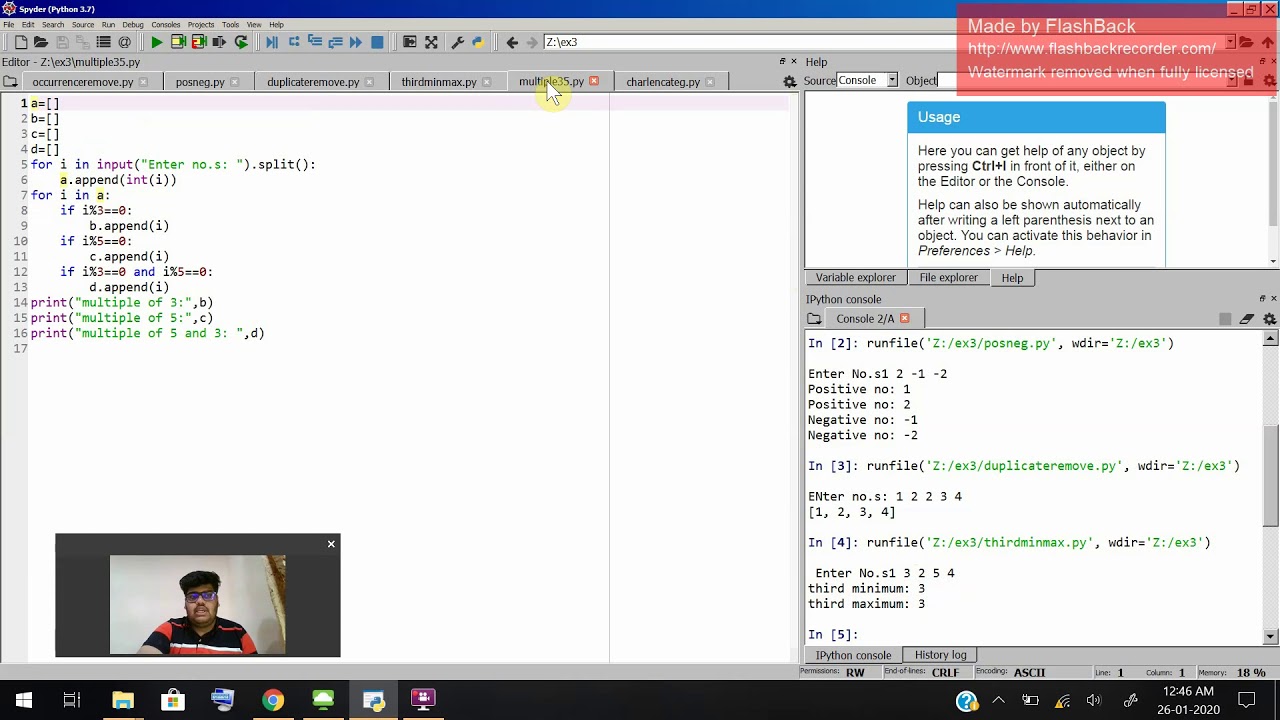 EXERCISE 3 - List Manipulation - YouTube