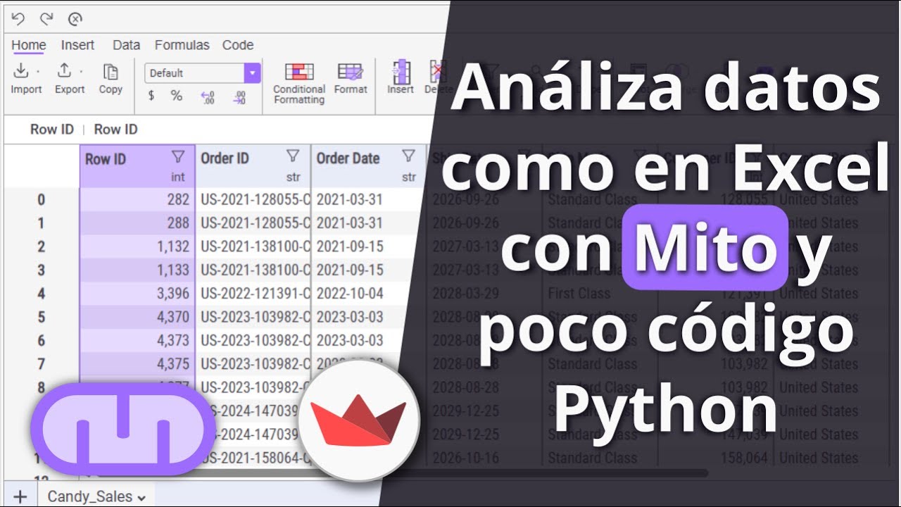 Combina Streamlit y Mito - Es como Excel dentro de tu App de Python - YouTube