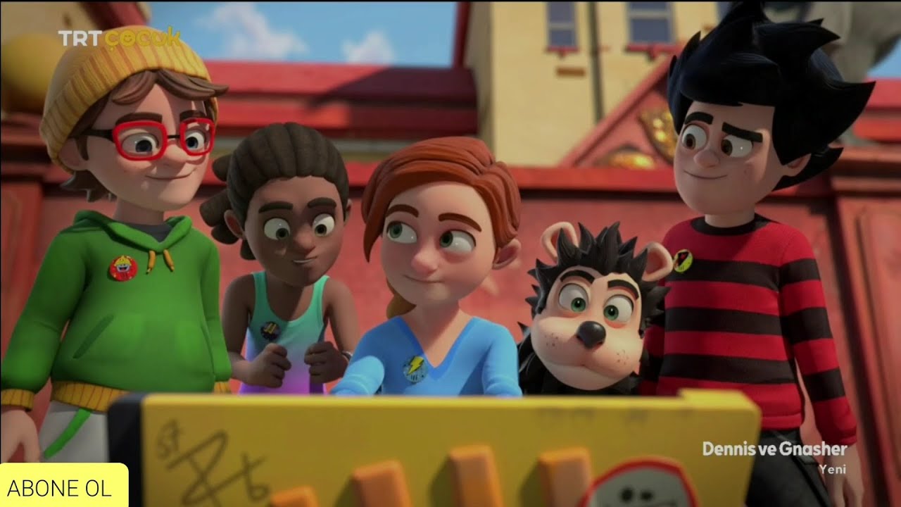 DENNİS VE GNASHER 4.BÖLÜM AZKABAŞ'TAN KAÇIŞ TRT ÇOCUK - YouTube