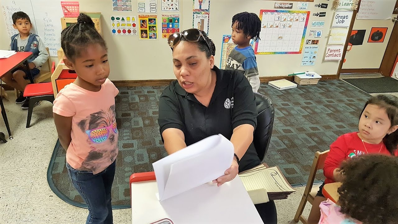 OUR HOLLYWOOD VPK STUDENTS WITH MS. TENNILLE PRACTICE WRITING & READING ...