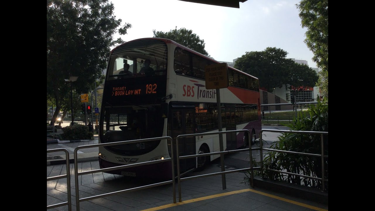 SBST Bus Service 192 [SG5367Y]: Boon Lay Int → Gul Circle Stn Exit A ...