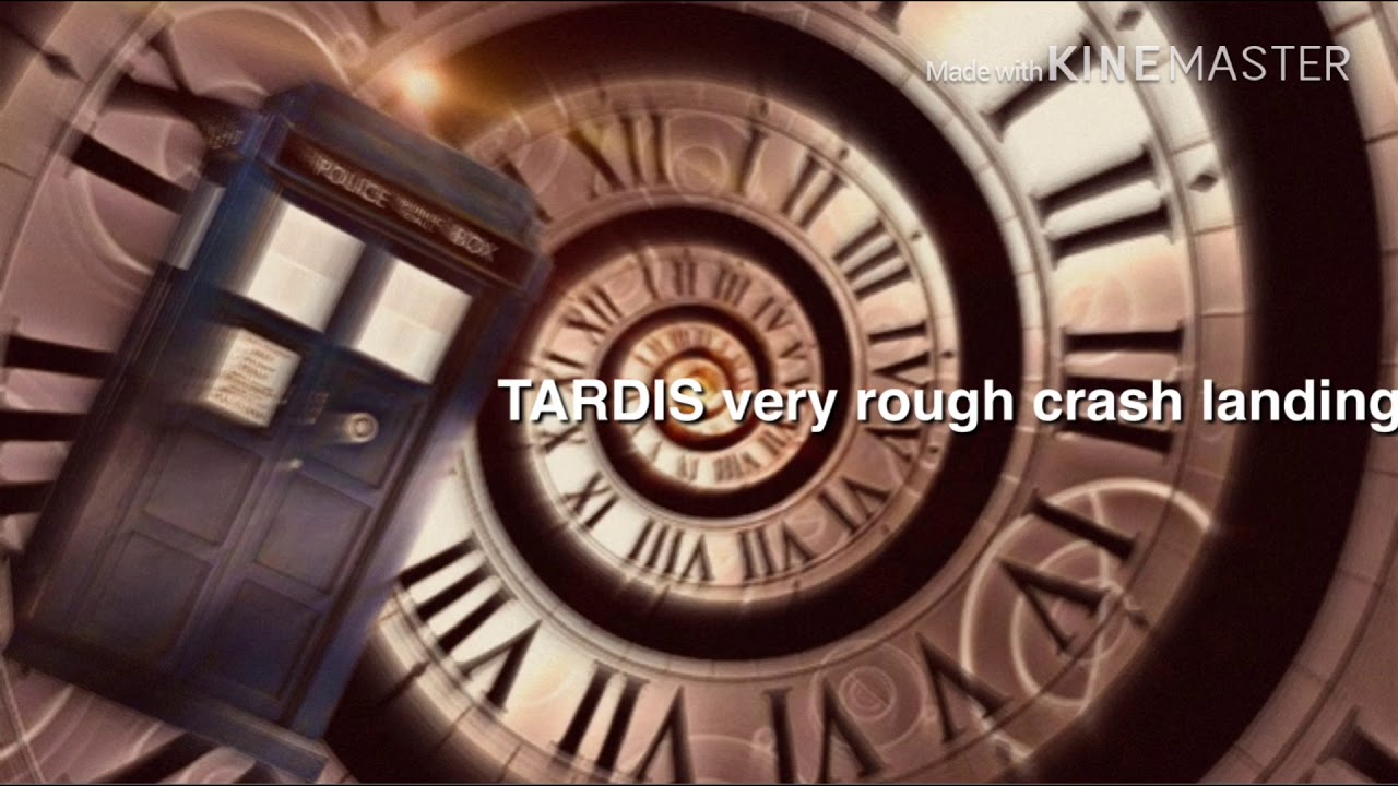 TARDIS very rough crash landing SFX - YouTube