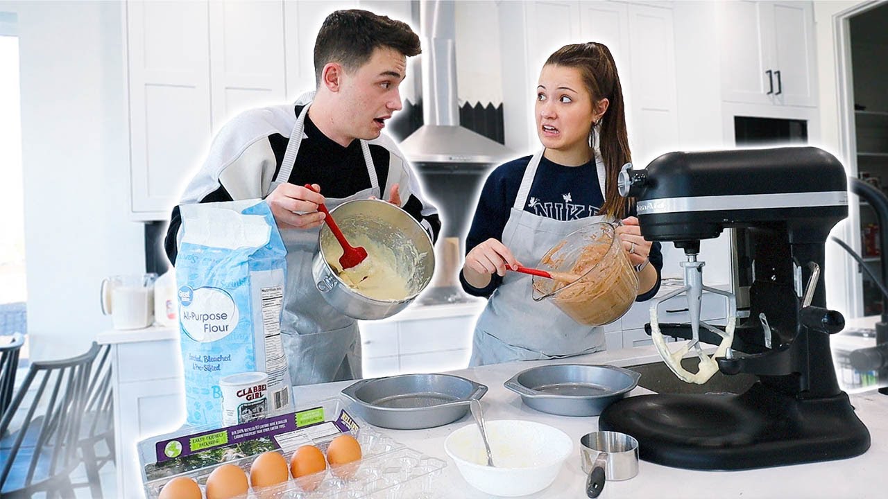 Baking a Cake WITHOUT A RECIPE! *TERRIBLE IDEA* - YouTube