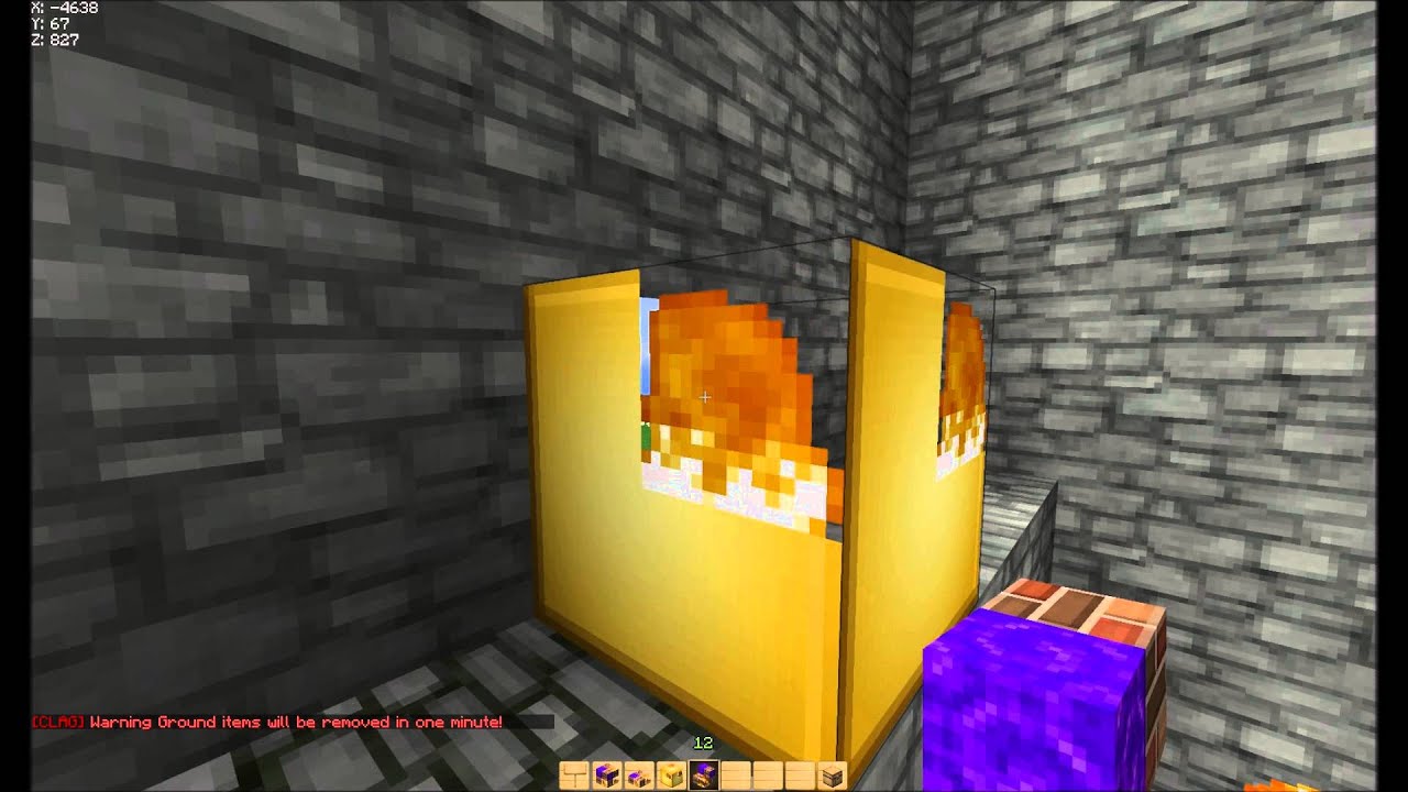 Minecraft Bug 1.4.5 (texture pack Bug) - YouTube