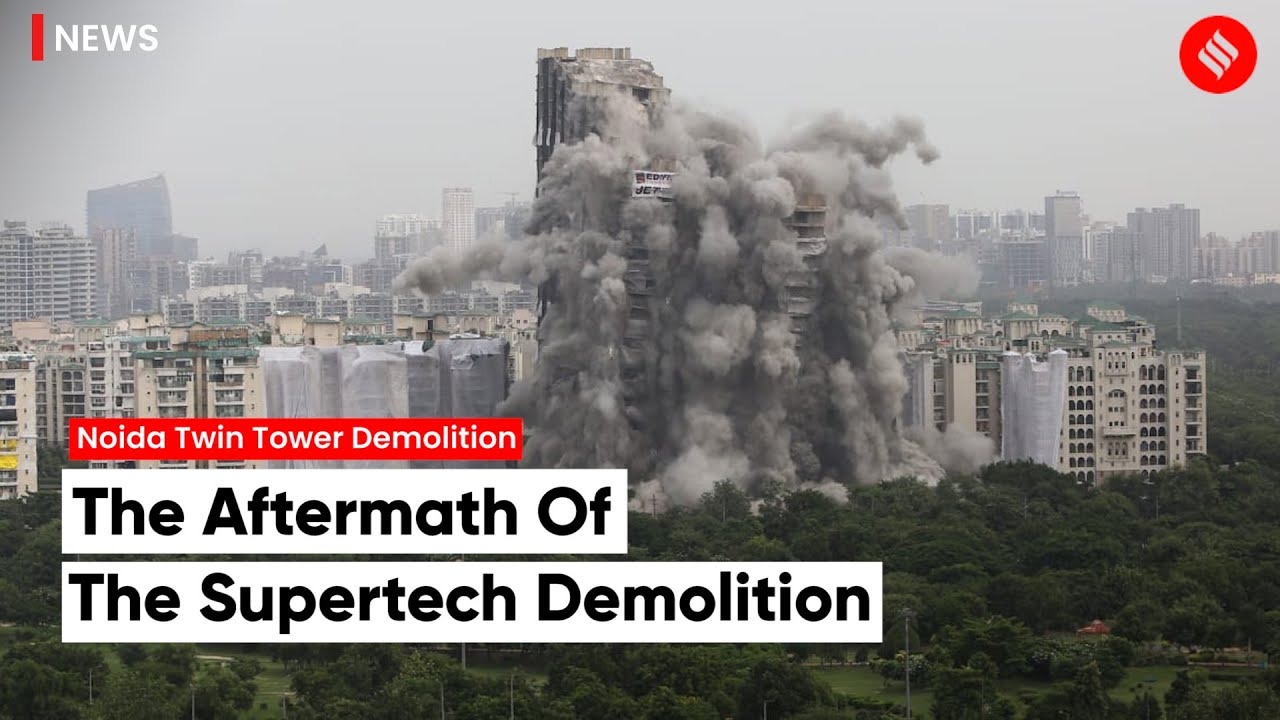 This is what is happening on the streets after the Supertech demolition - YouTube