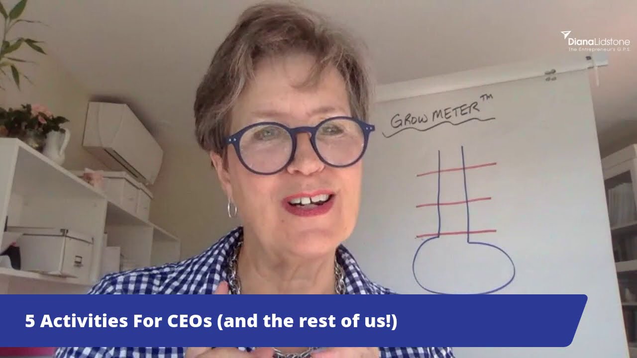 5 Critical Activities that CEO's Focus On (and you should too) - YouTube