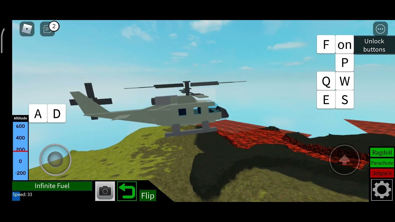 showcase my heli! (plane crazy) - YouTube