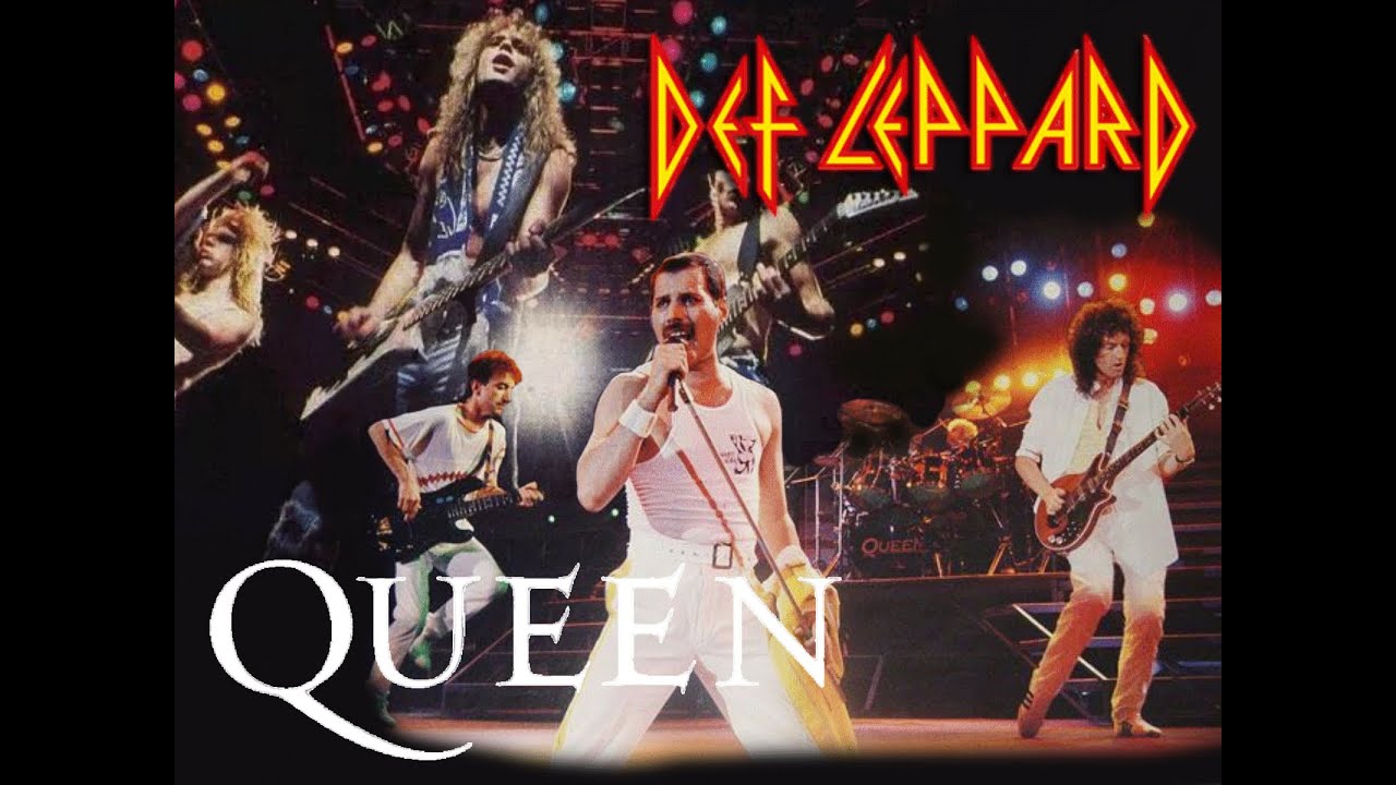 Def Leppard + Queen Pour Some Sugar On Me, We Will Rock You - YouTube