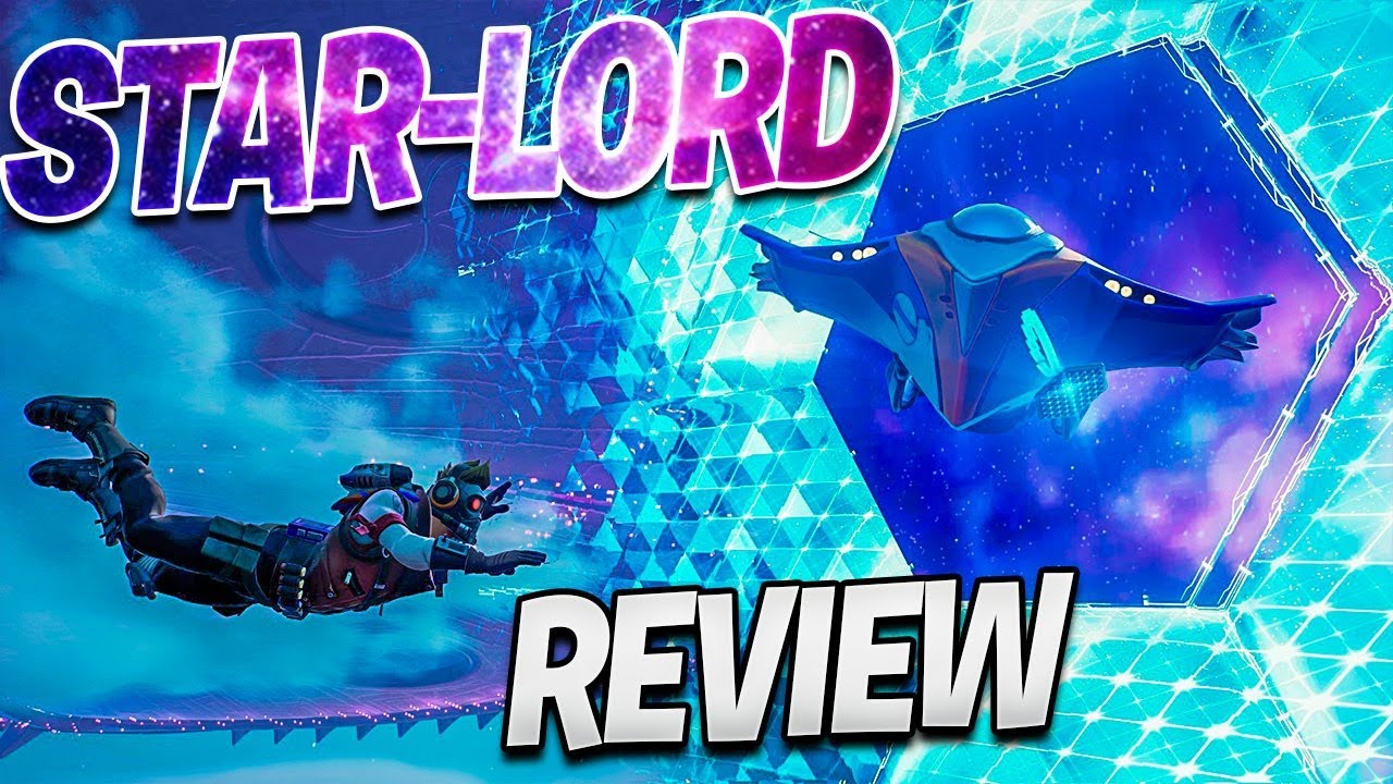 One Of The BEST Gliders In Fortnite... (Star Lord Bundle Gameplay ...