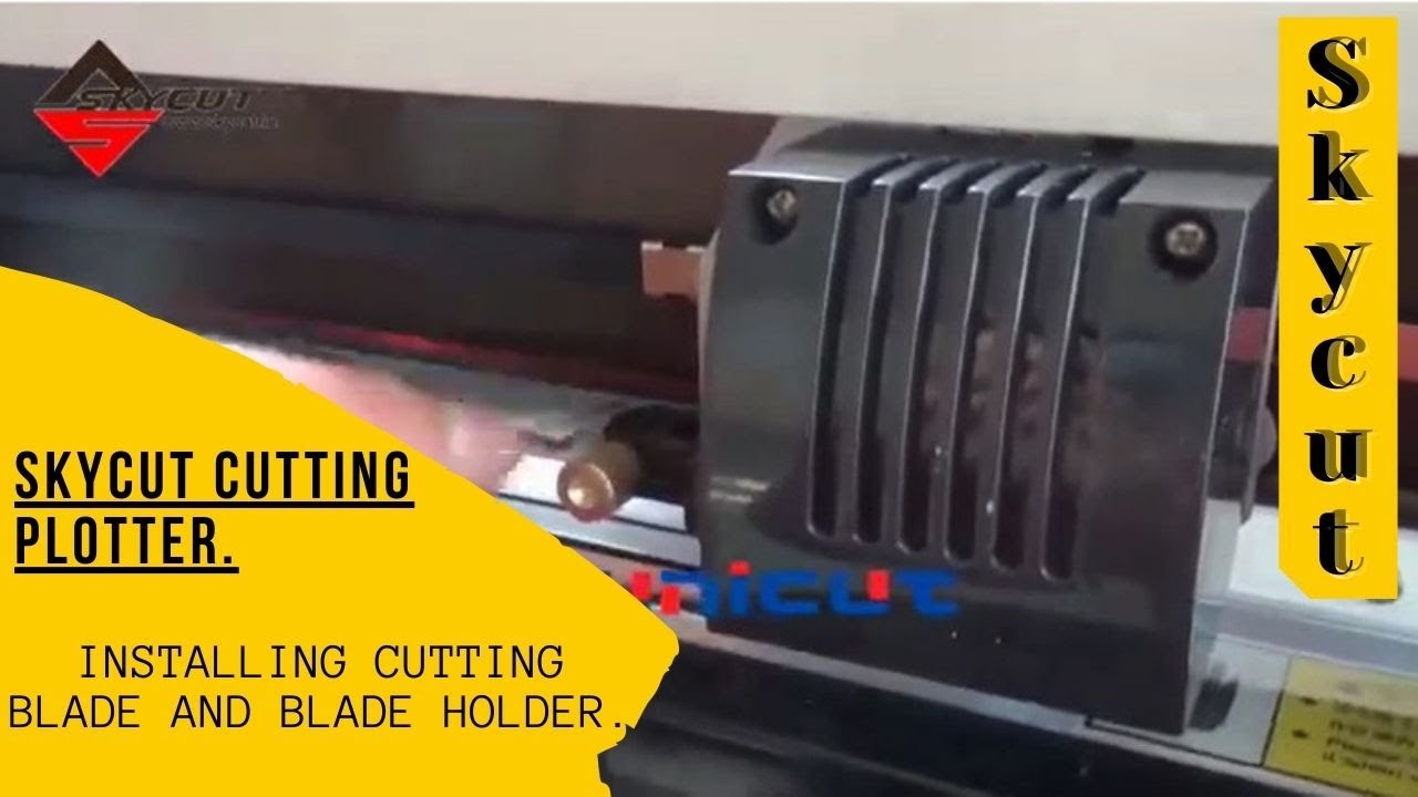 Skycut Cutting Plotter Blade Calibrating for Better Measurements - YouTube