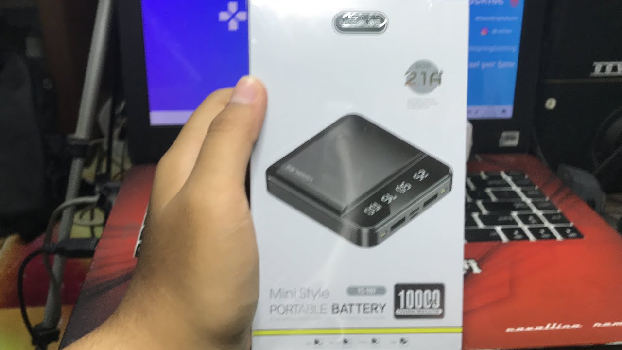 Unboxing Powerbank Yesplus 10.000 mAh YS-909 - YouTube
