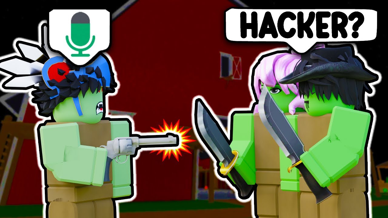 I TROLLED As A FAKE ZOMBIE In MM2... (Murder Mystery 2) - YouTube