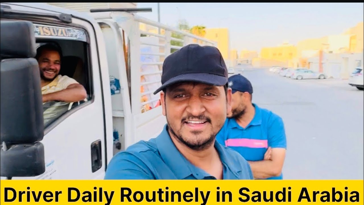Driver Daily Routine in Saudi Arabia Riyadh minivlog Day39full Hind ...