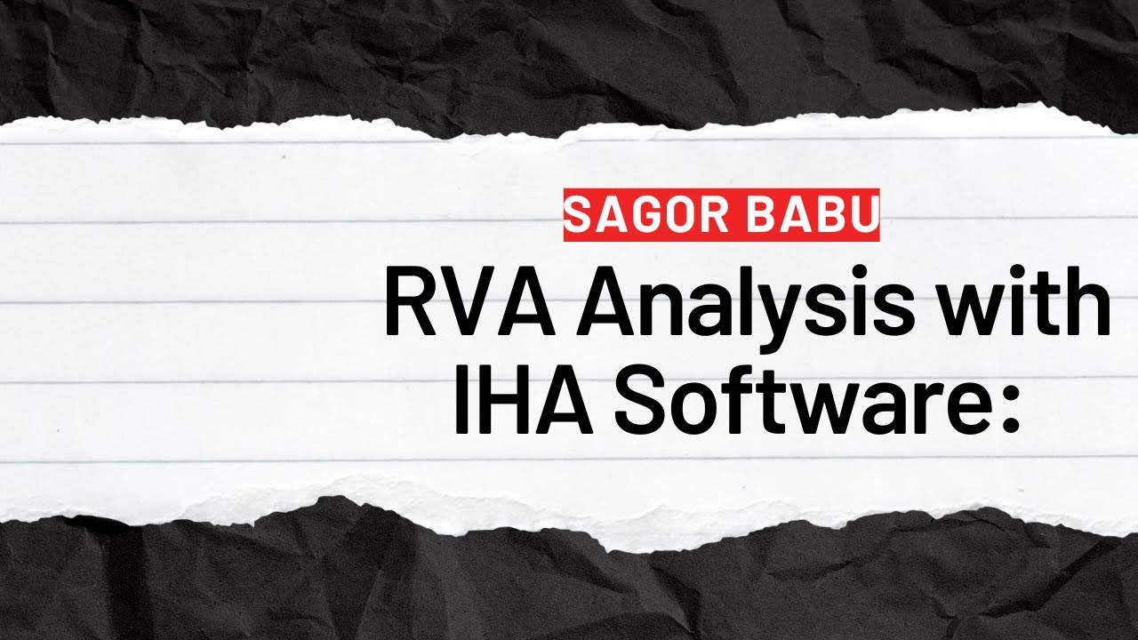 RVA Analysis with IHA Software: E-Flow Determination for Teesta River# ...