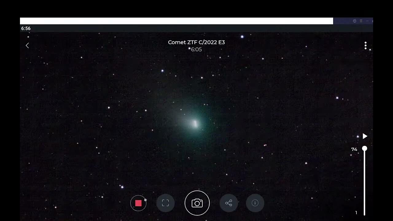 Green Comet ZTF C/2022 E3 - Stellina - Rooster Inn Observatory - 14 February 2023 - YouTube